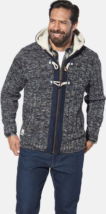 Jan Vanderstorm Kapuzenstrickjacke EIRBORG