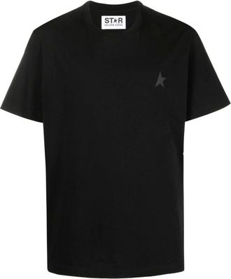 Golden Goose Homme, Tops, Noir, Taille: S Star Regular T-Shirt