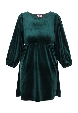 Mymo Kleid Frauen Dunkelgr&uuml;n