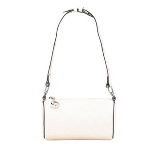Gucci Sac bandouli&egrave;re en cuir Pre-owned - Femme - Pre-owned - Blanc - Taille: ONE Size