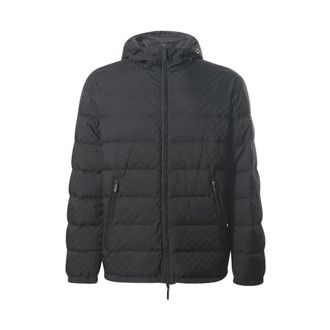 Emporio Armani Reversible Nylon Down Jacket - - Jackets - Herren - Schwarzk - XL