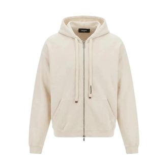 Dsquared2 Zip-through Sweatshirt - - Sweatshirts & Hoodies - Herren - Beige - S