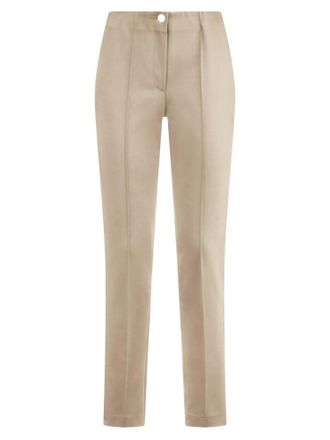 Fadenmeister Berlin Kn&ouml;chellange Slim Fit-Hose Fadenmeister Berlin beige