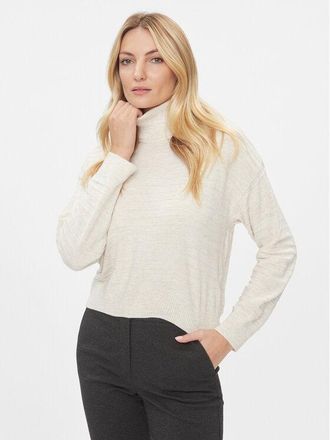 Only Rollkragenpullover 15294524 Beige Regular Fit