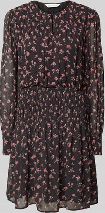 Moss Copenhagen Knielanges Kleid mit Schl&uuml;sselloch-Ausschnitt