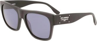 Karl Lagerfeld unisex, Accessoires, Gris, Taille: ONE Size Lunettes de soleil &eacute;l&eacute;gantes &agrave; monture en ac&eacute;tate