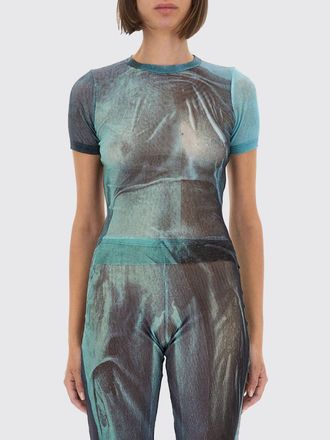 Jean Paul Gaultier Top JEAN PAUL GAULTIER Damen Farbe Hellblau