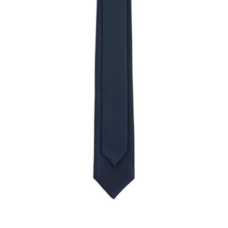 Au Printemps Paris Jacquard-Krawatte - Blau