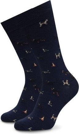 Barbour Lange Socken Mavin Dog MSO0068BL79 Dunkelblau