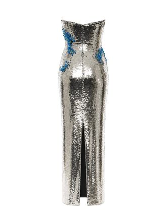 Monique Lhuillier Womens Dress Sequin Multicolour