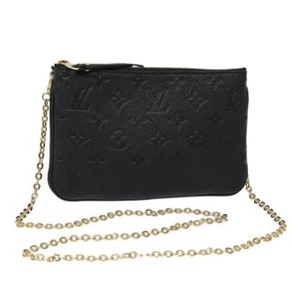 Louis Vuitton Pre-owned Cuir sacs-louis-vuitton - Femme - Pre-owned - Noir - Taille: ONE Size