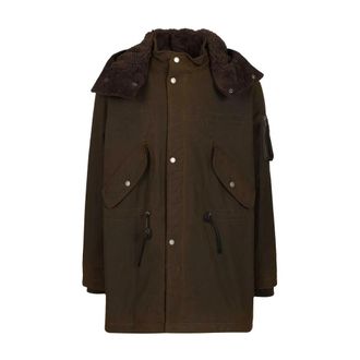 Baracuta Waxed Parka - - Coats - Herren - Gr&uuml;n - 2XL
