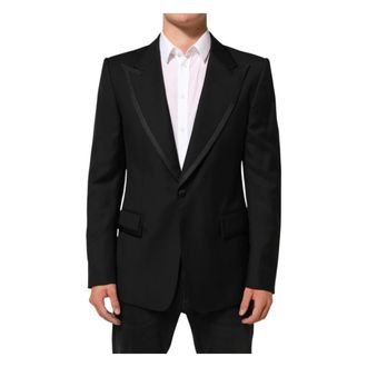 Dolce & Gabbana 1 Button Sakko - - Jackets - Herren - Schwarzk - XL