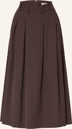 Co'Couture Cocouture Faltenrock Alinicc braun