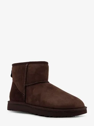 UGG Womens Ankle Boots Classic Mini Ii Brown Suede