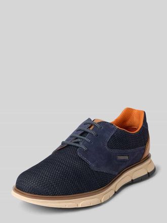 Bugatti Schn&uuml;rschuhe aus Leder-Mix Modell Don