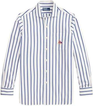 Polo Ralph Lauren Chemise droite ray&eacute;e en coton