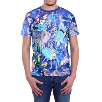 Moschino T-Shirt mit Rundhalsausschnitt - - Tops - Herren - Mehrfarbig - L