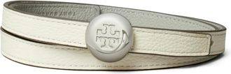 Tory Burch Femme, Accessoires, Blanc, Taille: 42 FR Romy Reversible Belt