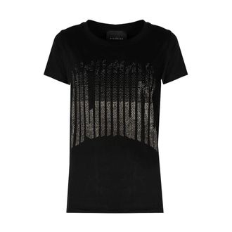 John Richmond T-shirt - Femme - Tops - Noir - Taille: 40 FR