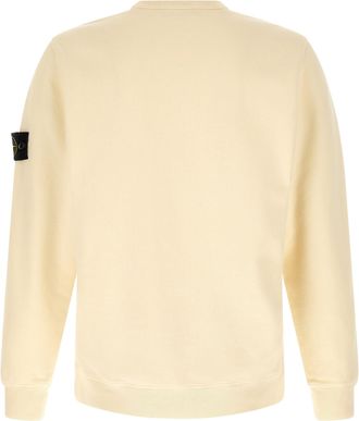 Stone Island Cotton Jersey Sweatshirt - White