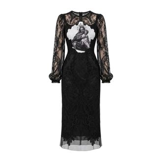 Dolce & Gabbana Robe de soir&eacute;e - Femme - Robes - Noir - Taille: 38 FR