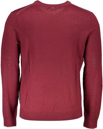 Napapijri Crew Neck Sweater - Burgundy