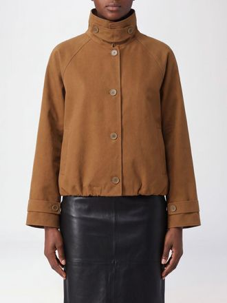 Eleh Bomber &agrave; col montant en m&eacute;lange de coton avec poignets &agrave; bride