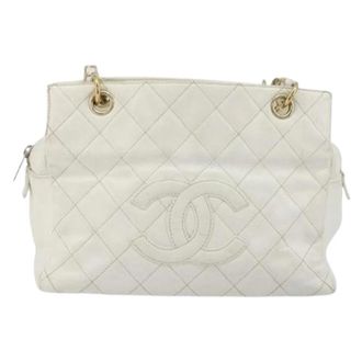 Chanel Pre-owned Vintage Schultertasche - - Pre-owned - Damen - Wei&szlig; - ONE SIZE
