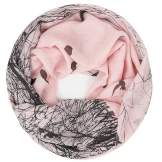 Glamexx24 Damen Schal Schlauchschal Langschal mit Muster Loop schal Loopschal Tuch Halstuch Rundschal Leicht