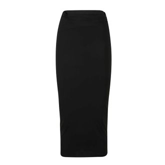 Wardrobe.NYC Wardrobe.nyc - Jupe Midi Transparente - Femme - Jupes - Noir - Taille: 36 FR