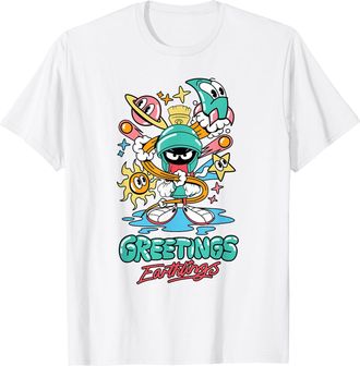 Looney Tunes Looney Tunes Marvin Martian Greetings T-Shirt