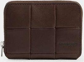 Coach Portemonnaie Aus Upcrafted-Leder Mit Rundumreißverschluss