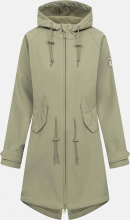 Derbe Derbe Softshelljacke Friese Island Damen Hellgr&uuml;n &Uuml;bergan