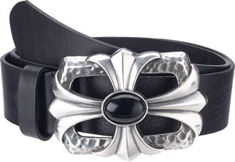 MGM Damen Black Eye, 1435 Gürtel, Schwarz (schwarz 260-1), 110 cm (Herstellergröße: 110)