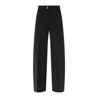 Genny Palazzo-Hosen - - Trousers - Damen - Schwarzk - L