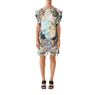 Camilla Gusset Tunic Short Kaftan - - Dresses - Damen - Mehrfarbig - XS/S