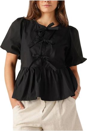 Notre-V Damen, Blusen & Hemden, Schwarzk, SGr&ouml;&szlig;e