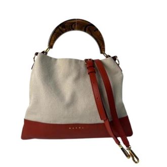 Marni Pre-owned Handtasche- Umh&auml;ngetasche - - Pre-owned - Damen - Beige - ONE SIZE