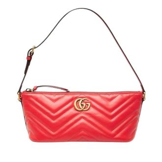 Gucci Sac bandouli&egrave;re vintage Pre-owned - Femme - Pre-owned - Rouge - Taille: ONE Size