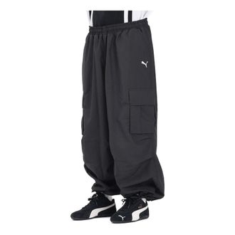 Puma Cargo Hose Schwarz Streetwear Kollektion - - Trousers - Herren - Schwarzk - S