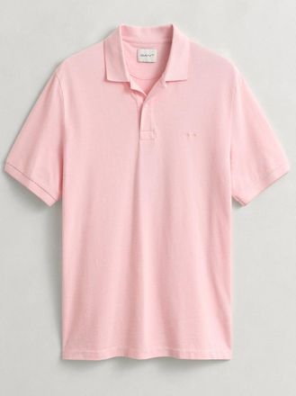 GANT Piqu&eacute;-Poloshirt aus Baumwolle mit tonaler Struktur in