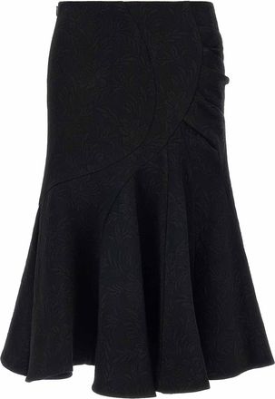 Dries Van Noten Midirock - Schwarz