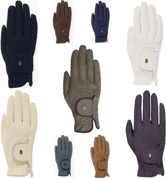 Roeckl Reithandschuhe ROECK-GRIP wei&szlig; Gr&ouml;&szlig;e 10,5