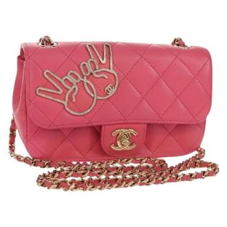 Chanel Pre-owned Vintage Schultertasche - - Pre-owned - Damen - Rosa - ONE SIZE