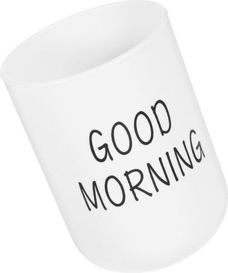 SOLUSTRE Einfacher Kunststoff-zahnputzbecher Mit Mattem Finish Langlebiger Trinkbecher Für Badezimmer Unzerbrechlich Bpa-frei Für Erwachsene