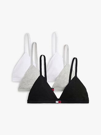 Tommy Hilfiger Lot de 3 soutiens-gorge triangle Heritage