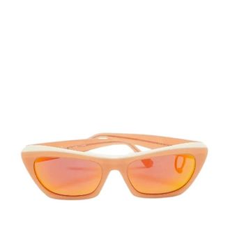 Acne Studios Pre-owned Glass Sonnenbrille - - Pre-owned - Damen - Orange - ONE SIZE