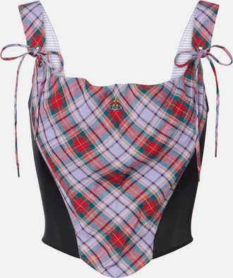 Vivienne Westwood Bustier-Top Puppy aus Leinen