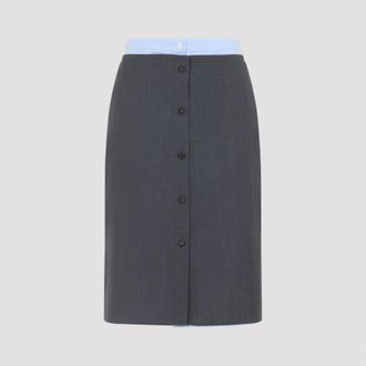 Prada Jupe en laine Prada